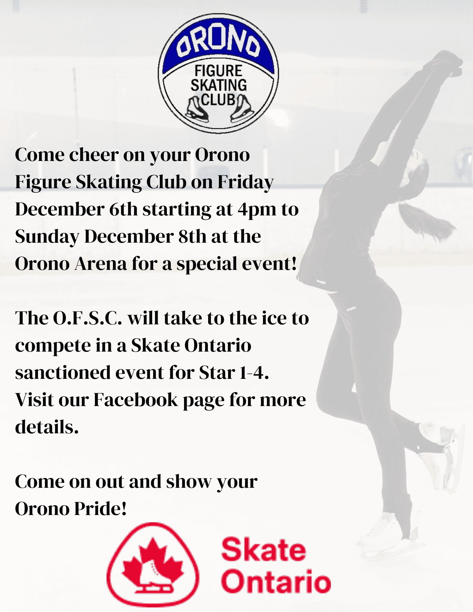 Orono Figure Skating Club Special Competition - Orono BIA